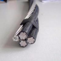China best price aluminum conductor ABC cable overhead transmission line quadruplex cable 4x16mm2 for sale