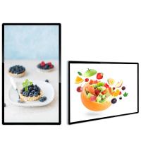 China 6.0 Android Poe Wall Mount Tablet With Power Advertising Player 18.5 Inch for sale