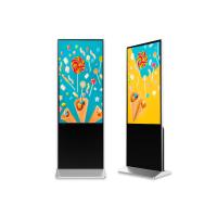 China 50 Inch Free Standing Digital Signage Touch Screen Subway freestanding kiosk for sale