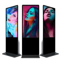 China 60 65 100 digital signage display kiosk Advertising Ultra Thin Lcd exterior for sale