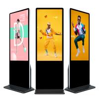 China 60 65 100 digital signage display kiosk Advertising Ultra Thin Lcd exterior for sale