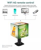 China light Magic Cube Led Display Screen Outdoor Rgb Advertising Square Cabinet P2.5 Event for sale