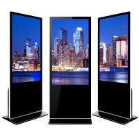 China 85 Inch Advertising Display Digital Signage Player Hotel Vertical Smart Tempered Glass for sale