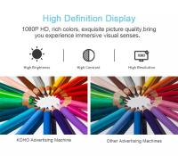 China 36 Inch Stretched LCD Display Shelf Edge Ultra Wide Shelf Shopping Mall Clothes Store for sale