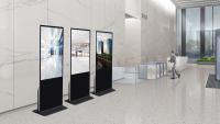 China 65 Inch Floor Standing Digital Signage Hotel Lobby Android Lcd Display Panel for sale