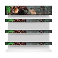 China 46.6 Inch Bar Stretched lcd display panel Shelf Edge Lcd Display for sale
