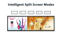 China 47.6 Inch Wall Mount Stretched LCD Display For Supermarket Android for sale