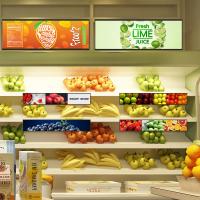 China 47.6 Inch Wall Mount Stretched LCD Display For Supermarket Android for sale