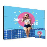 China Full Hd Wifi Lcd Wall Screen 1920x1080 RGB 3.5mm Anti Collision With Tempered Glass for sale