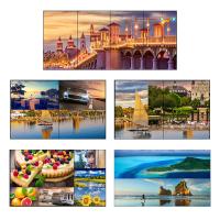 China Full Hd Wifi Lcd Wall Screen 1920x1080 RGB 3.5mm Anti Collision With Tempered Glass for sale