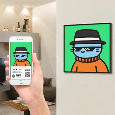 China Picture Nft Frame Display Digital 16GB Wifi App 10.1in Family Photos Videos HD for sale