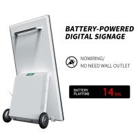 China Portable Commercial Outdoor Digital Signage Displays Mobile IP65 43
