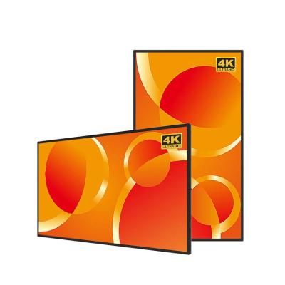 China 40 Inch Super Narrow Wall Mount Lcd Digital Signage Frameless Touch Screen for sale
