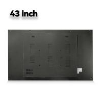 China 43 inch Frameless lcd display for elevator Auto High Bright Screens Shop Window for sale