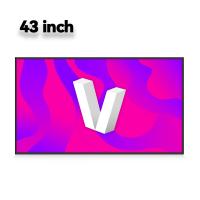China 43 inch Frameless lcd display for elevator Auto High Bright Screens Shop Window for sale