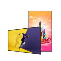 China 55 Inch Frameless LCD Display Monitor Ultra Thin Narrow Bezel Tv Digital Signage Display for sale
