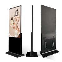 China 4k 50 Inch Floor Standing Vertical Touch Screen Kiosk HD LCD Digital Signage for sale