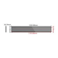 China Smart Shelf Stretched LCD Display strips 46.6