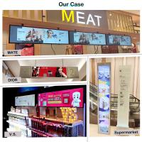 China 24 Inch Lcd Stretched Display Bar Lcd Panel With Android Supermarket for sale
