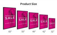 China Ultrawide Commercial Monitors Digital Signage Display Board Infrared Capacitive 1080p 4k 40