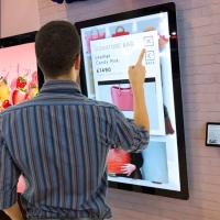 China Wall Mount Commercial Monitors Digital Signage Android Without Information Kiosk 75 Inch for sale