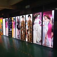 China Wifi 4G led poster video display for Retail Store Remote Control P2 P2.5 HD Full Color Mirror for sale