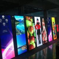 China Wifi 4G led poster video display for Retail Store Remote Control P2 P2.5 HD Full Color Mirror for sale