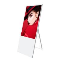 China LCD Digital Poster Board For Students floor standing digital signage Removable Wheel for sale