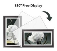 China Art Screen NFT LCD Display 18.5