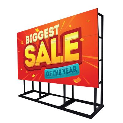 China 3.5mm Narrow Bezel Monitor Splicing Screen Wall Lcd Display Advertising Player 3x3 for sale