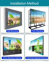China Slim Bezel Lcd Display Tv 2x2 3x3 4X4 55 65 Inch 3.5mm Wall Mount Panel for sale