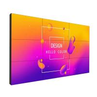 China Portable Lcd Video Wall 2x2 3x3 Indoor Ultra Narrow Bezel Tv 3.5mm 3x4 Monitor 65
