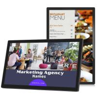 China Wall Mounted Digital Advertising Screen 23.8