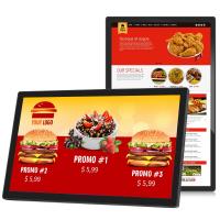 China Wall Mounted Digital Advertising Screen 23.8