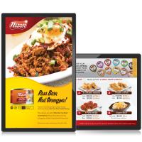 China Wall Mounted Digital Advertising Screen 23.8