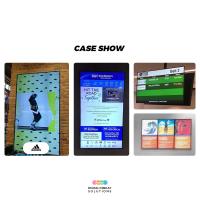 China 55 Inch Frameless Lcd Monitor Ultra Thin Narrow Bezel Tv Digital Signage Display for sale