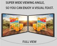 China 65-100 Inch Frameless LCD Display Indoor Android Wall mount Touch Screen Kiosk for sale