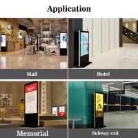 China 40 inch lcd Floor Standing Digital Signage Display Indoor Shopping Mall Kiosk for sale