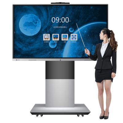 China 55 Inch Multi Touch Smart Interactive Whiteboard Digital Flat Panel for sale
