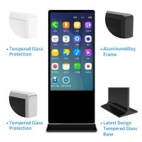 China LCD Display Indoor Android Advertising TV Digital Signage Totem Floor Stand 55In for sale