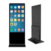 China LCD Display Indoor Android Advertising TV Digital Signage Totem Floor Stand 55In for sale