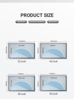 China Writing Multi Touch Smart Board 43 Inch LCD Interactive Whiteboard for sale