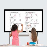 China 50 Inch Touch Screen Interactive Flat Panel Interactive Whiteboard for sale