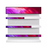 China 36 Inch Bar Type Lcd Display Monitor Screen Shelf Edge Digital Signage Stretched for sale