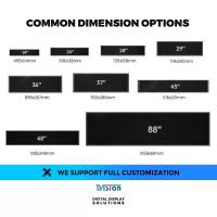 China 36 Inch Bar Type Lcd Display Monitor Screen Shelf Edge Digital Signage Stretched for sale