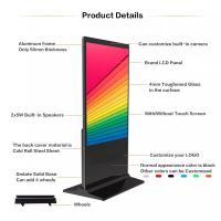 China Vertical Digital Advertising Display 43 Inch - Multimedia Playback, Scheduled Customization, Remote Management for sale