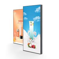 China 55 Inch Indoor Android Wifi Vertical Screen LCD Digital Signage With LEDART App for sale