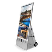 China 4k Uhd Ip65 43 Inch Kiosk Lcd Digital Signage Outdoor Battery Powered With Speaker for sale