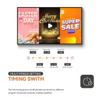 China Commercial Led Advertising Player , 43 Inch Wall Mount Digital Signage Displays for sale
