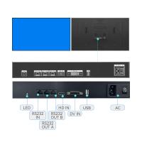 China Advertising Indoor 2x2 3x3 55 Inch Led / Lcd Video Wall With Narrow Bezel 3.5mm for sale
